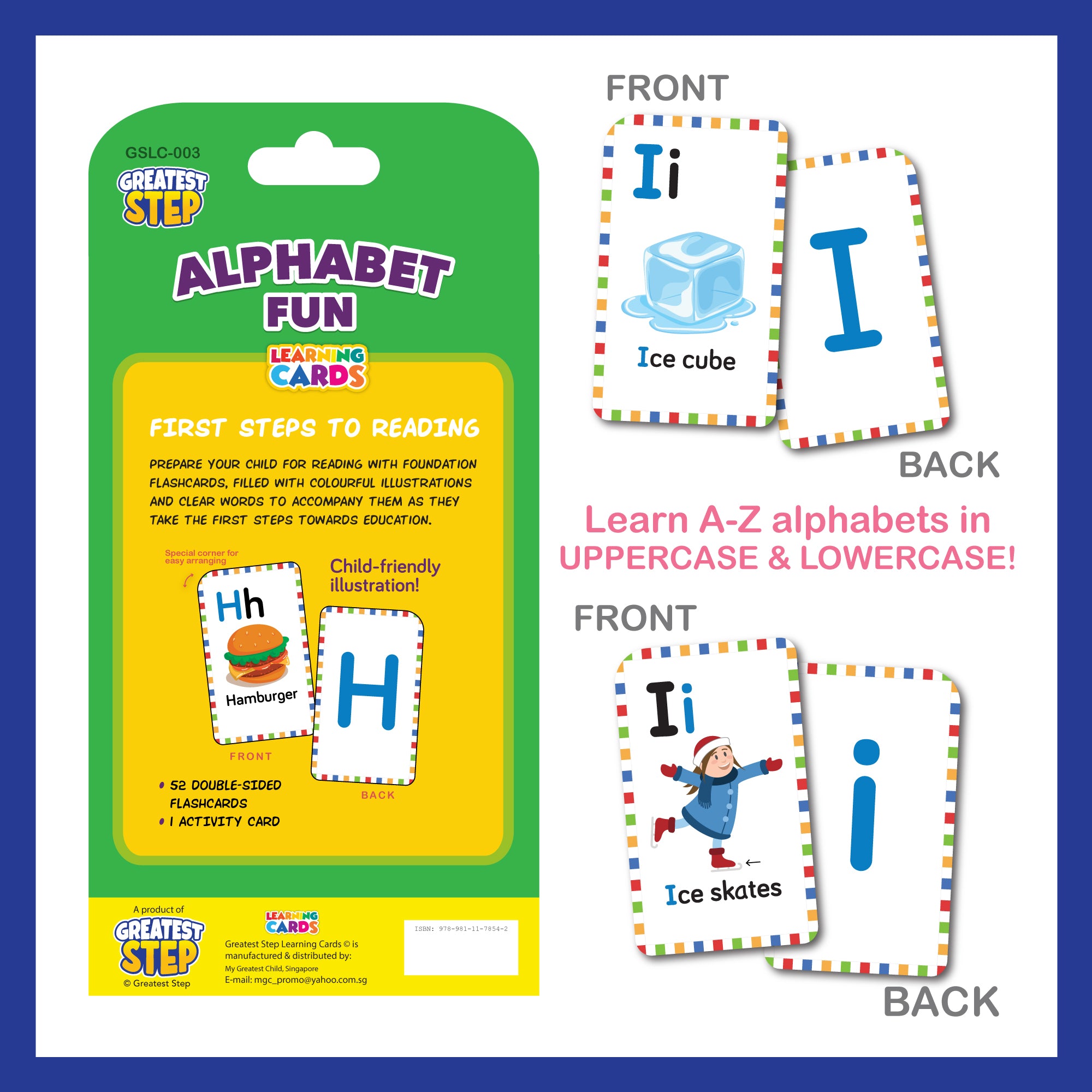 Alphabet Fun Flashcard – Greatest Step Learning Flash Card – My ...